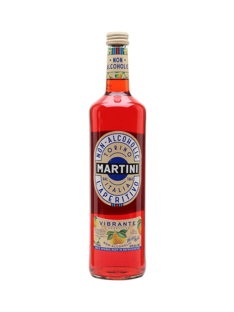 Martini Vibrante Non-Alcoholic Aperitif 75cl / 0% – AlcoPone